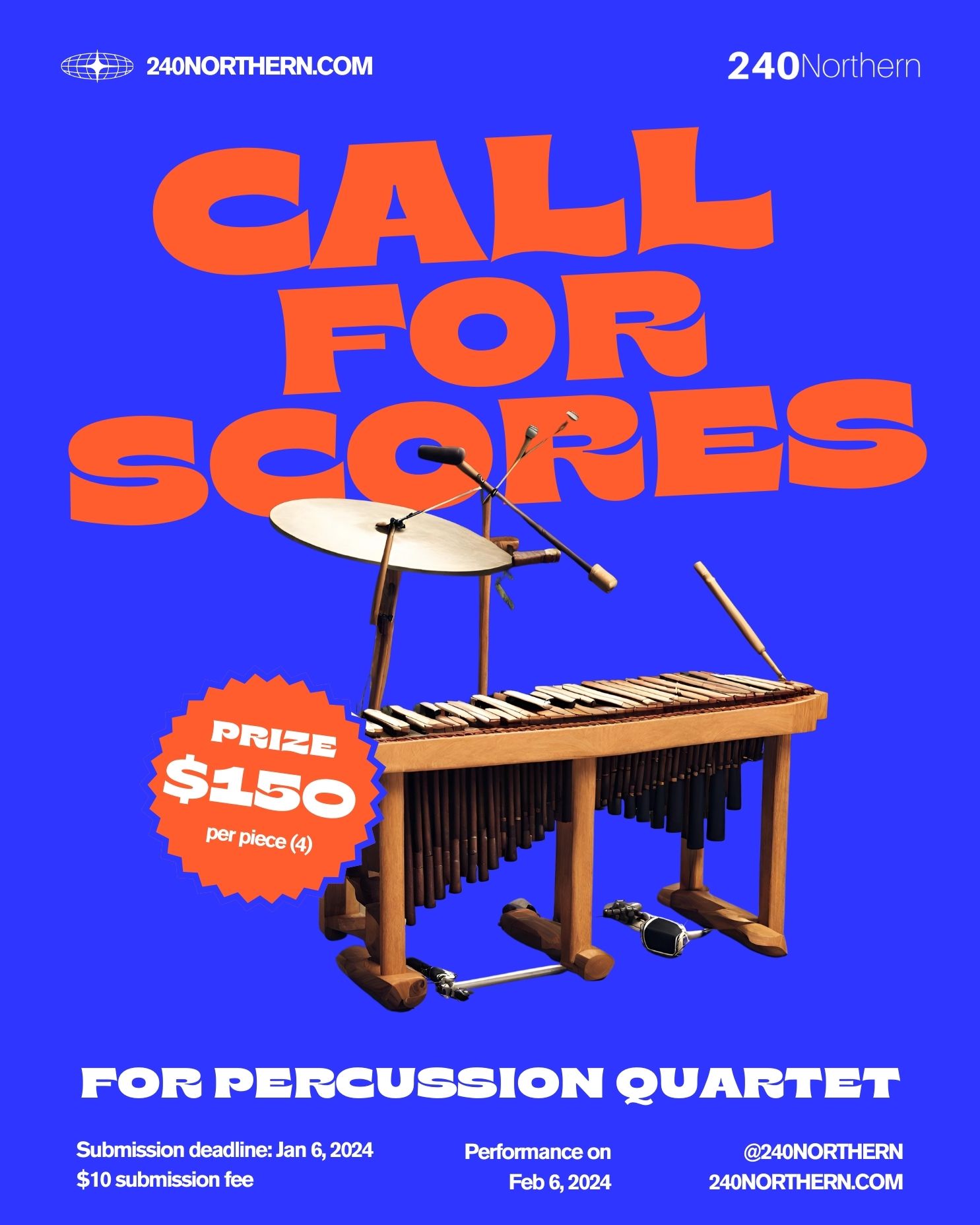 Call for scores – 240 Northern